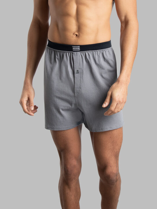 Men’s Knit Boxers, Assorted 6 Pack – MiB Sourcing